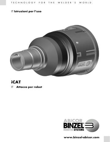 Abicor Binzel Robot Mount iCAT Istruzioni per l'uso | Manualzz