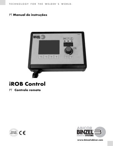 Abicor Binzel Robot Power Source iROB Instruções de operação | Manualzz