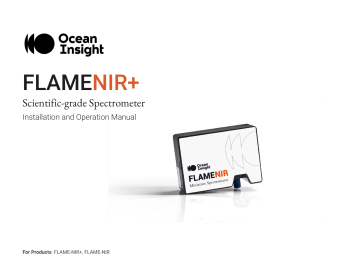 Ocean Insight Flame-NIR Owner Manual | Manualzz