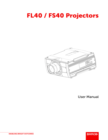 Barco FS40-4K User Guide | Manualzz