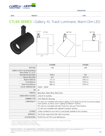 Contech Lighting Lt Track | Shelly Lighting
