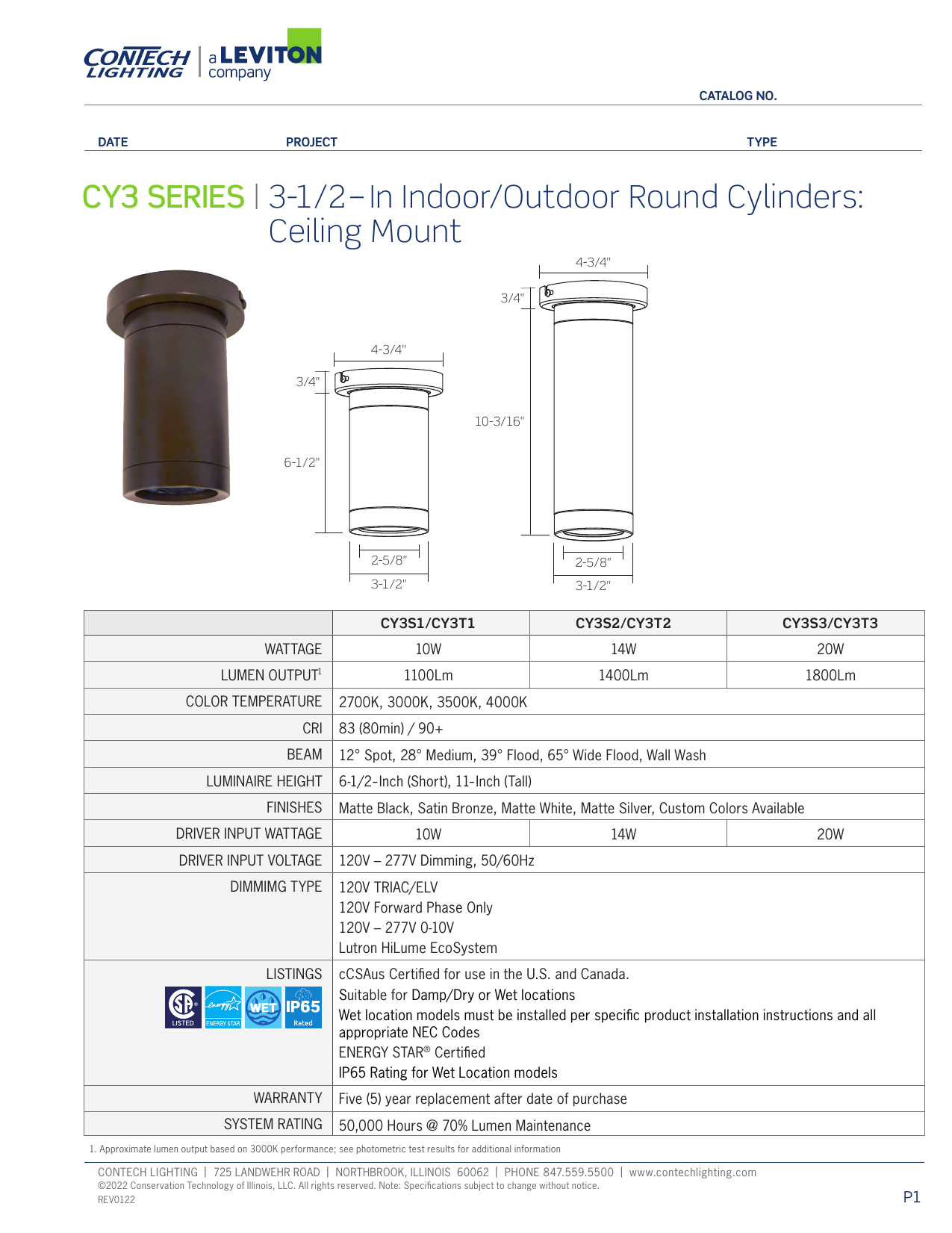 Contech Lighting Rda4l | Shelly Lighting