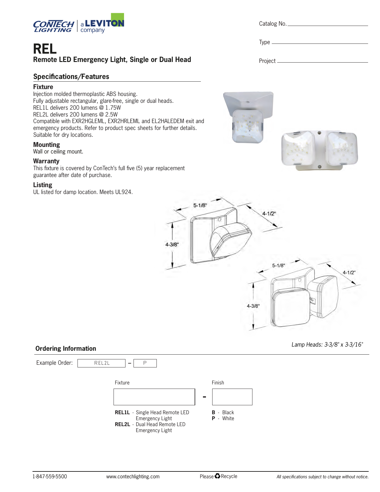 Contech Lighting Rda4l | Shelly Lighting