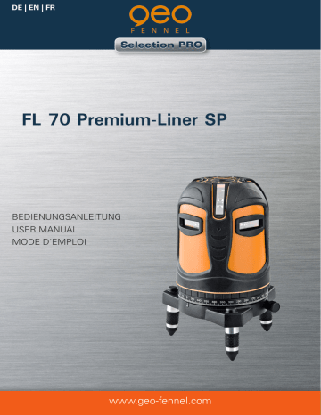 geo-FENNEL FL 70 Premium-Liner SP Technology at its best User manual ...