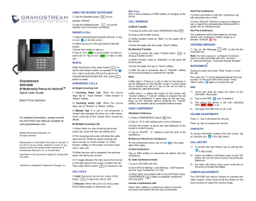 Grandstream GXV3350 User Guide | Manualzz