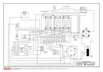 Labec AA20 Autoclave – Floor Models Wiring Diagram | Manualzz