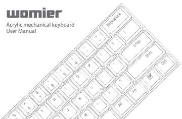 XVX Womier K61 Manual | Manualzz
