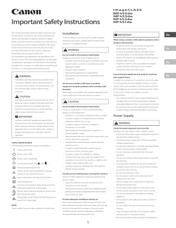 Canon imageCLASS MF451dw printer Instructions | Manualzz