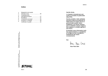 STIHL NG 5 instruction manual | Manualzz