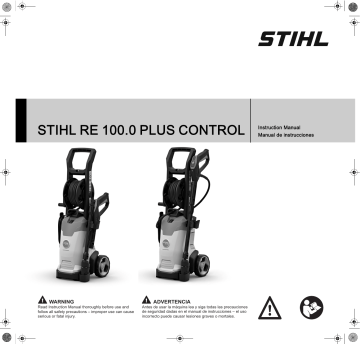 Stihl RE 100.0 PLUS CONTROL Instruction Manual | Manualzz