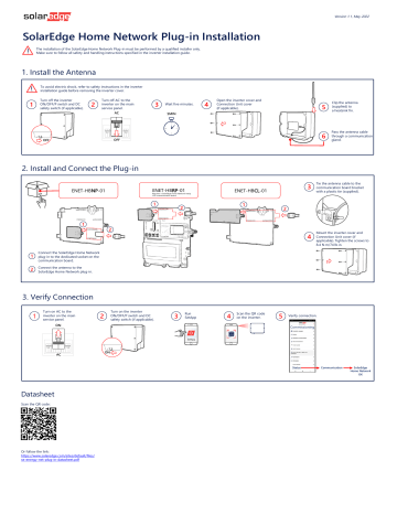 solaredge BAT-10K1PS0B-01 Energy Bank for use Installation Guide | Manualzz
