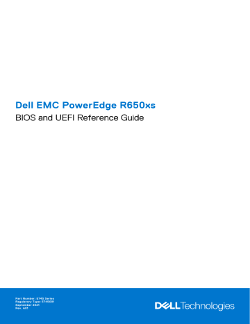 Dell PowerEdge R650xs server Reference Guide | Manualzz