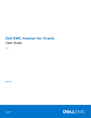Dell Avamar Server User's guide | Manualzz