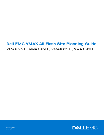 Dell VMAX 950F storage enterprise Specifications | Manualzz