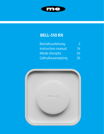 Me BELL-510-RX Funk-Empfänger Cube mit Klapp-Netzstecker BELL-510-RX ...