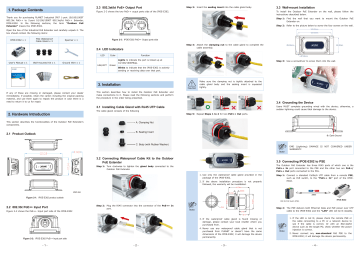 PLANET IPOE-E302 User's manual | Manualzz
