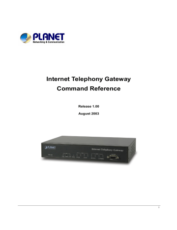 PLANET VIP-410 User's manual | Manualzz