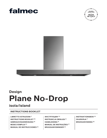 Falmec Plane No-Drop Instruction manual | Manualzz