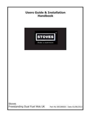 Stoves Sterling 600DF Technical data | Manualzz