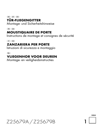 Powerfix Profi 0045827 TÜR-Fliegengitter Bedienungsanleitung | Manualzz