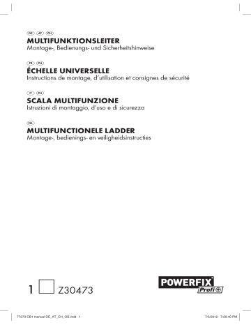 Powerfix Profi 0077270 Monitoimitikkaat Bedienungsanleitung | Manualzz