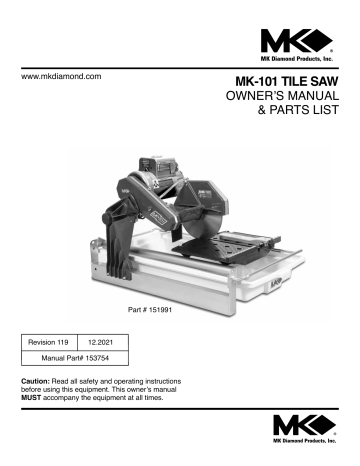 MK Diamond MK-101 Manual | Manualzz