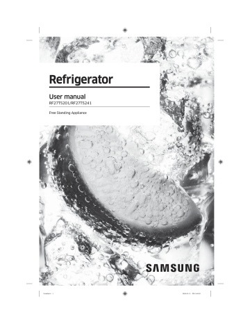 Samsung RF27T5201SR/AA-53 REFRIGERATOR Owner's Manual | Manualzz