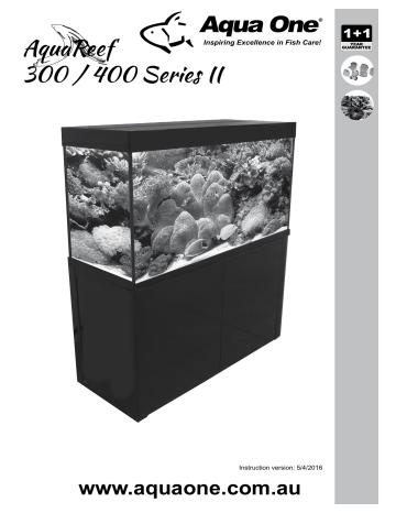 Aqua One AquaReef 300 Series 2 Aquarium Instruction Manual | Manualzz