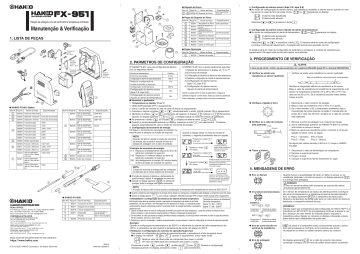 Hakko FX-951 instruction manual | Manualzz