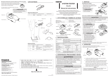 Hakko FG-470 instruction manual | Manualzz