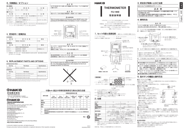 Hakko FG-100B Instruction manual | Manualzz
