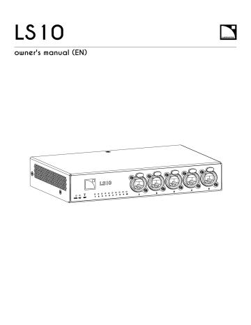 L-Acoustics LS10 Owner's Manual | Manualzz