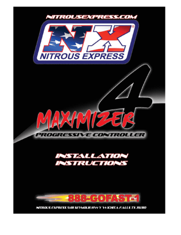 Nitrous Express Maximizer 4 Owner Manual | Manualzz