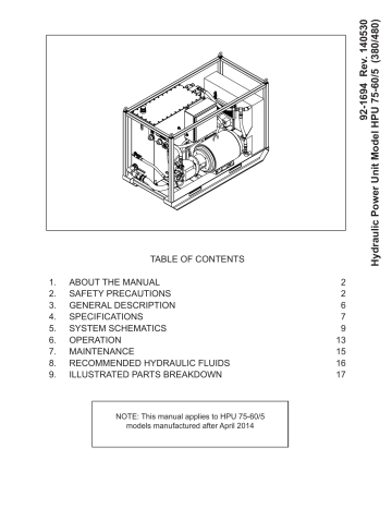 Tri Tool 75-60/5 Operating Manual | Manualzz