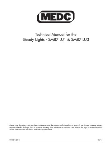MEDC SM87 LU1 / LU3 Technical Manual | Manualzz