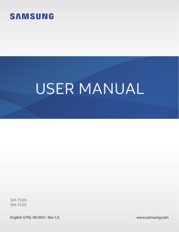 Samsung SM-T505 User Manual | Manualzz
