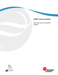 Beckman Coulter AU480 - Owner's manual, User's Guide, Operation manual