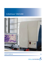 Beckman Coulter CellaVision - User manual, Instructions for use, Owner ...