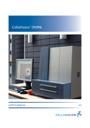 Beckman Coulter CellaVision - User manual, Instructions for use, Owner ...