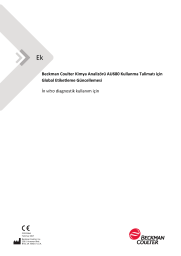 Beckman Coulter AU680 - Training Manual, Owner's manual, Instructions ...