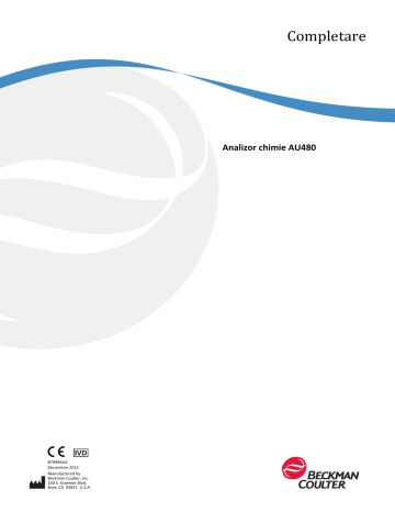 Beckman Coulter AU480 Manualul proprietarului | Manualzz