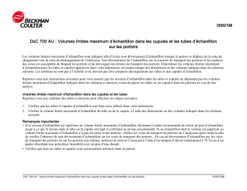 Beckman Coulter DxC 700 AU Manuel du propriétaire | Manualzz