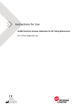 Beckman Coulter AU480 - Owner's manual, User's Guide, Operation manual