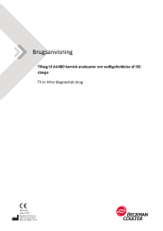 Beckman Coulter AU480 - Owner's manual, User's Guide, Operation manual