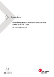 Beckman Coulter AU480 - Owner's manual, User's Guide, Operation manual