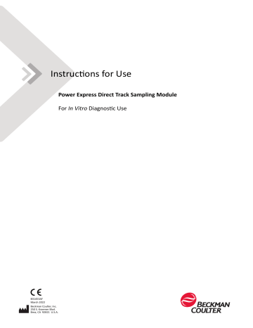 Beckman Coulter Power Express Lab Automation Owner's Manual | Manualzz
