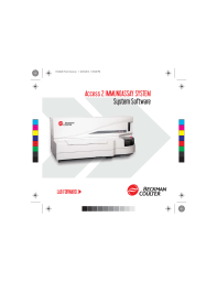 Beckman Coulter Access 2 - Owner's manual, Reference manual, Operating ...