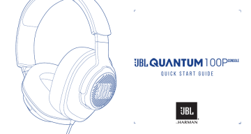 JBL Quantum 100P Console Quantum Quick Start Guide | Manualzz