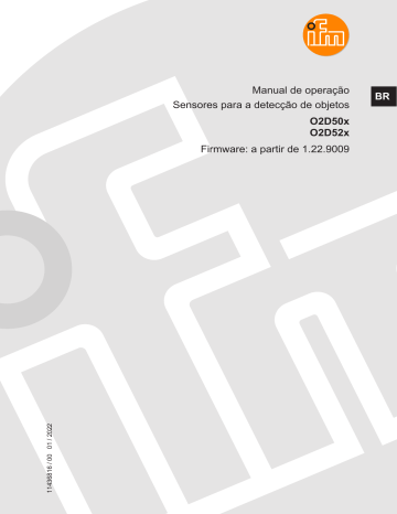 IFM O2D522 Object recognition sensor Instruções de operação | Manualzz