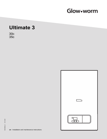 Glow-worm Ultimate₃ Combi Boiler Installation Instructions | Manualzz